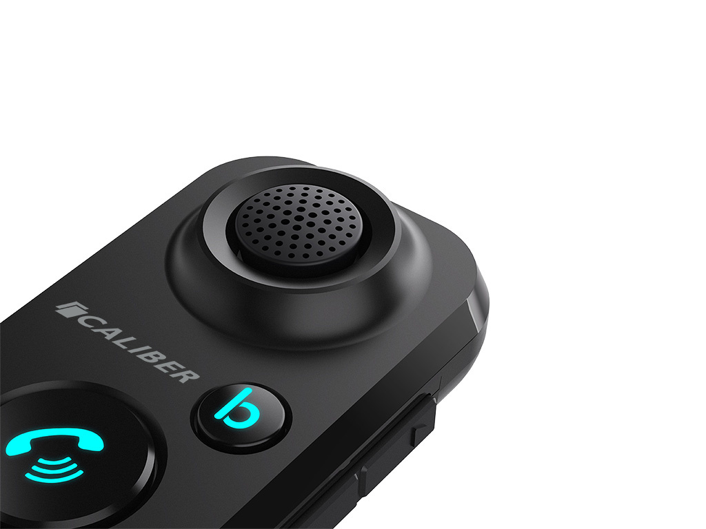 Mini Bluetooth FM Transmitter - Black (PMT061BT) - Caliber