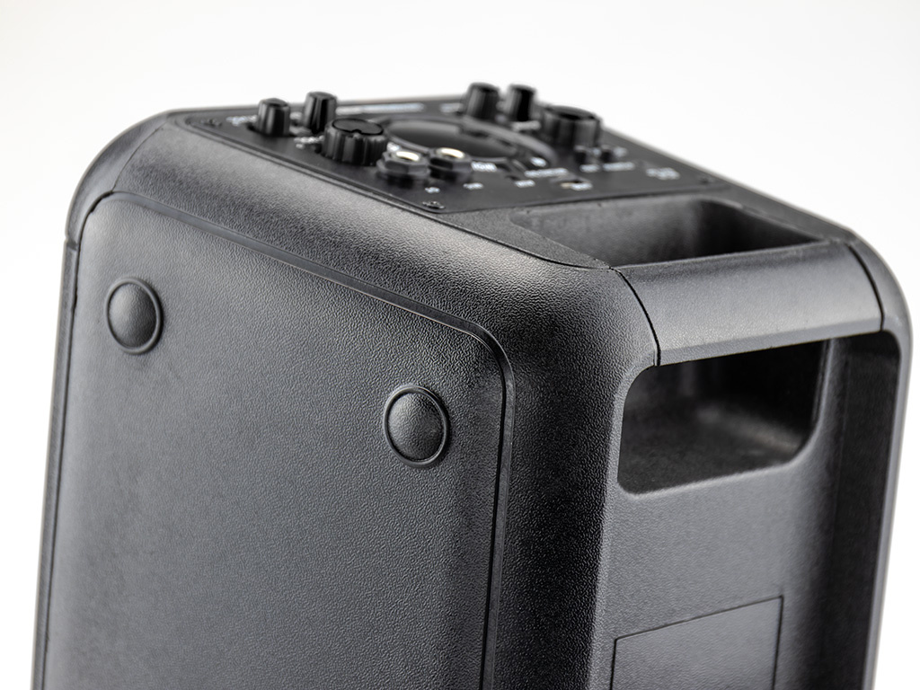 Party Speaker with Bluetooth® technology, USB, Battery and Lights ...