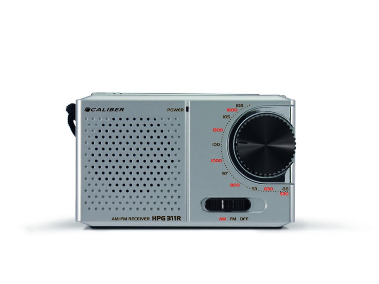 Portable radio on batteries - pocket size Miniradio - AM/FM Radio with ...