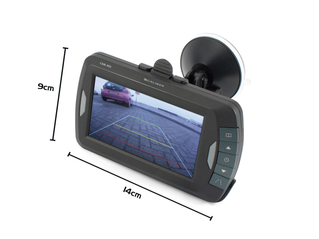 Wireless rear view camera with 4.3 inch screen - For car and camper ...