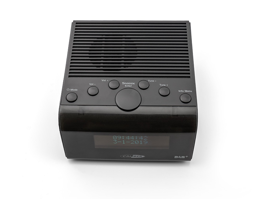 Clock Radio With FM And DAB+ - Black (HCG011DAB) | Caliber
