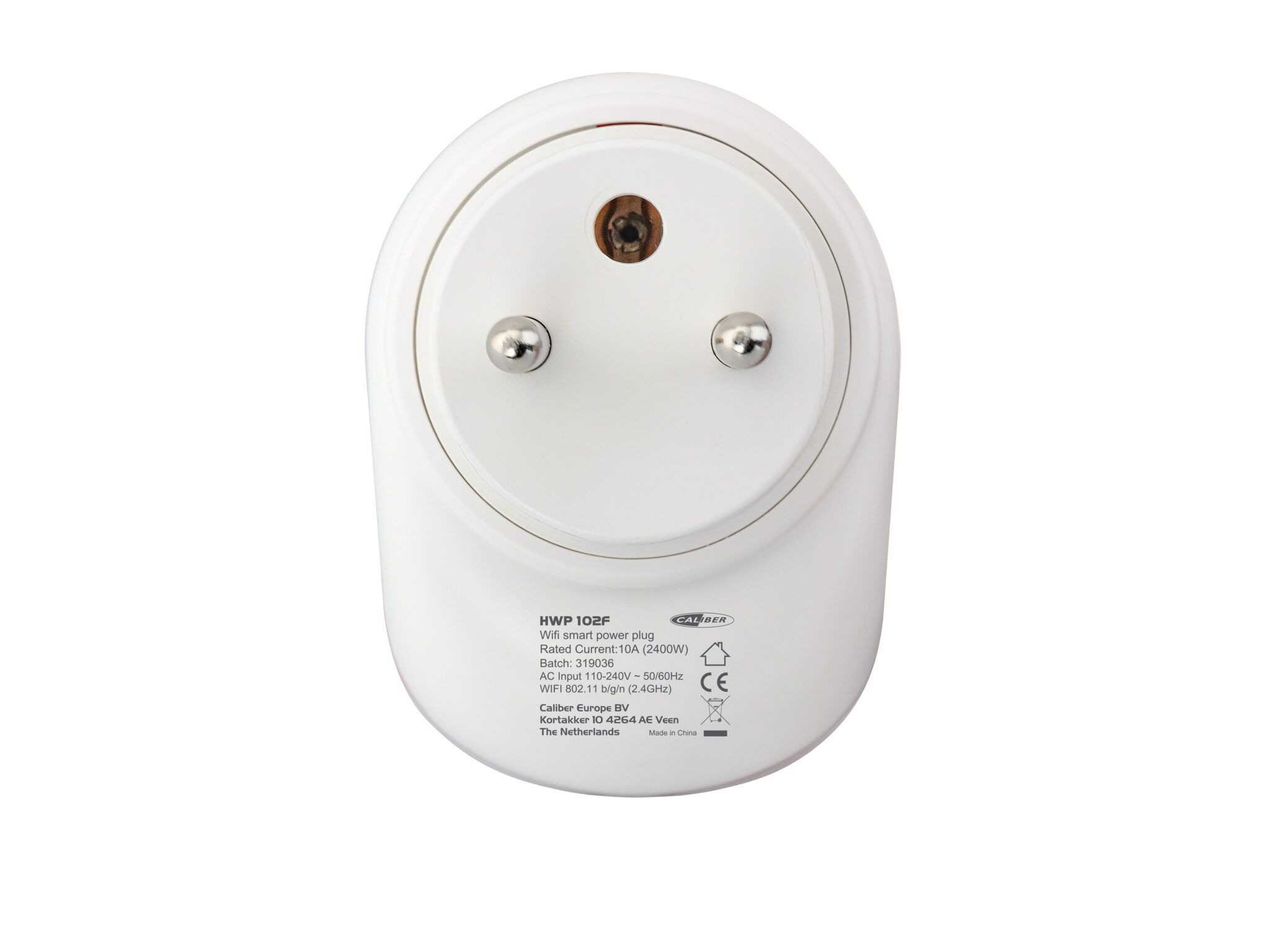 Smart plug - Smart plug for energy saving - Type E - Belgian plug ...