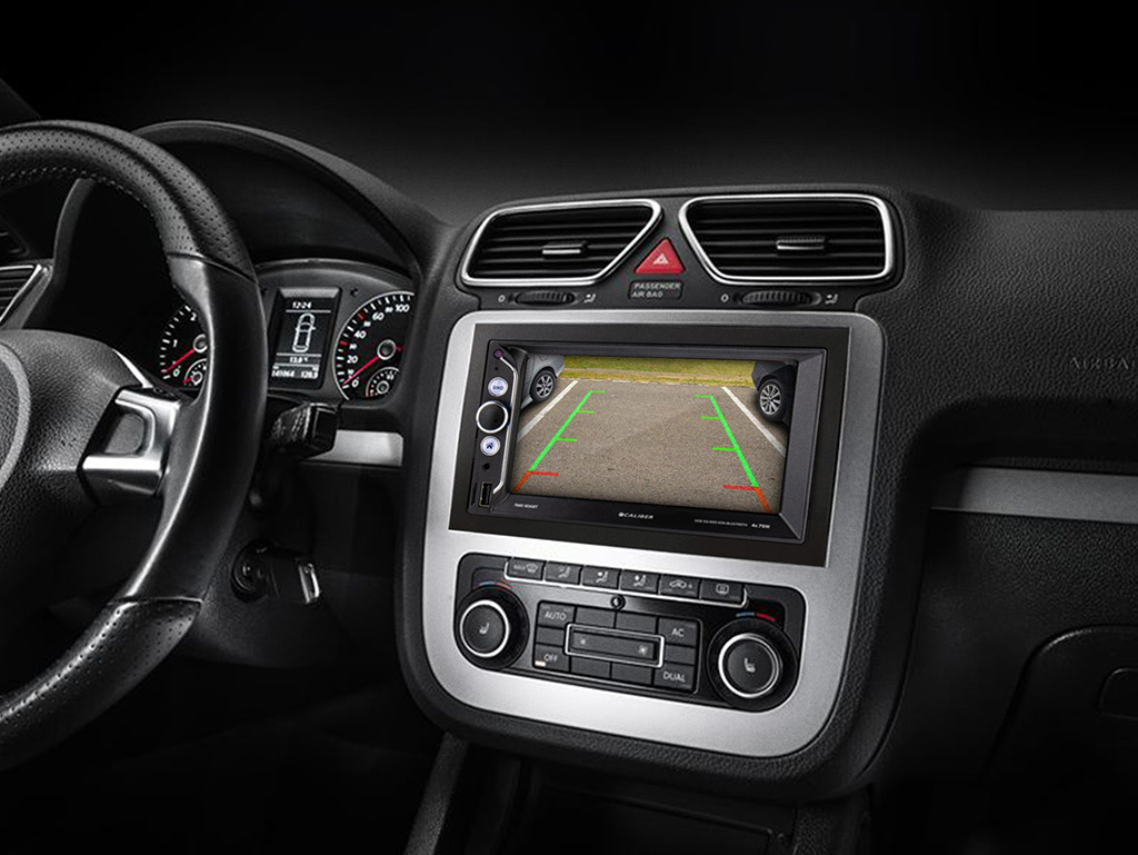 Dual double din bluetooth radio store