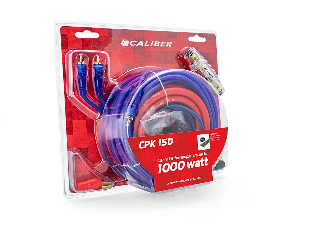 Cable set 15mm - 1000 Watt (CPK15D) | Caliber