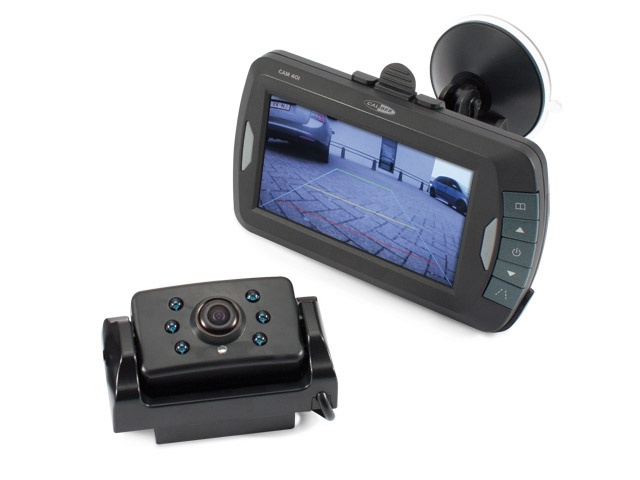 Wireless rear view camera with 4.3 inch screen - For car and camper ...