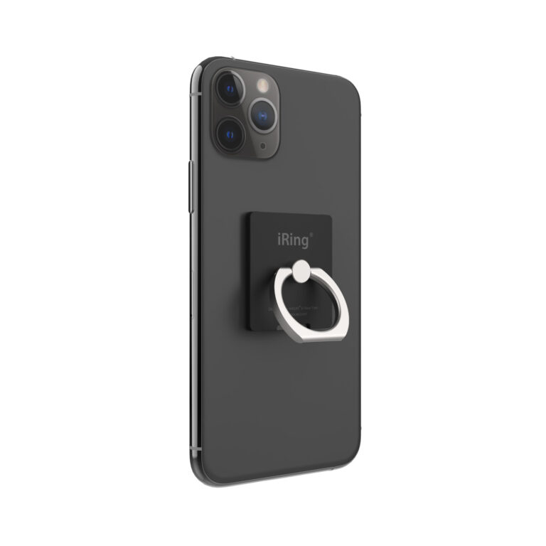 iRing Link Hook Phone Holder - Universal - Matte Black | Caliber