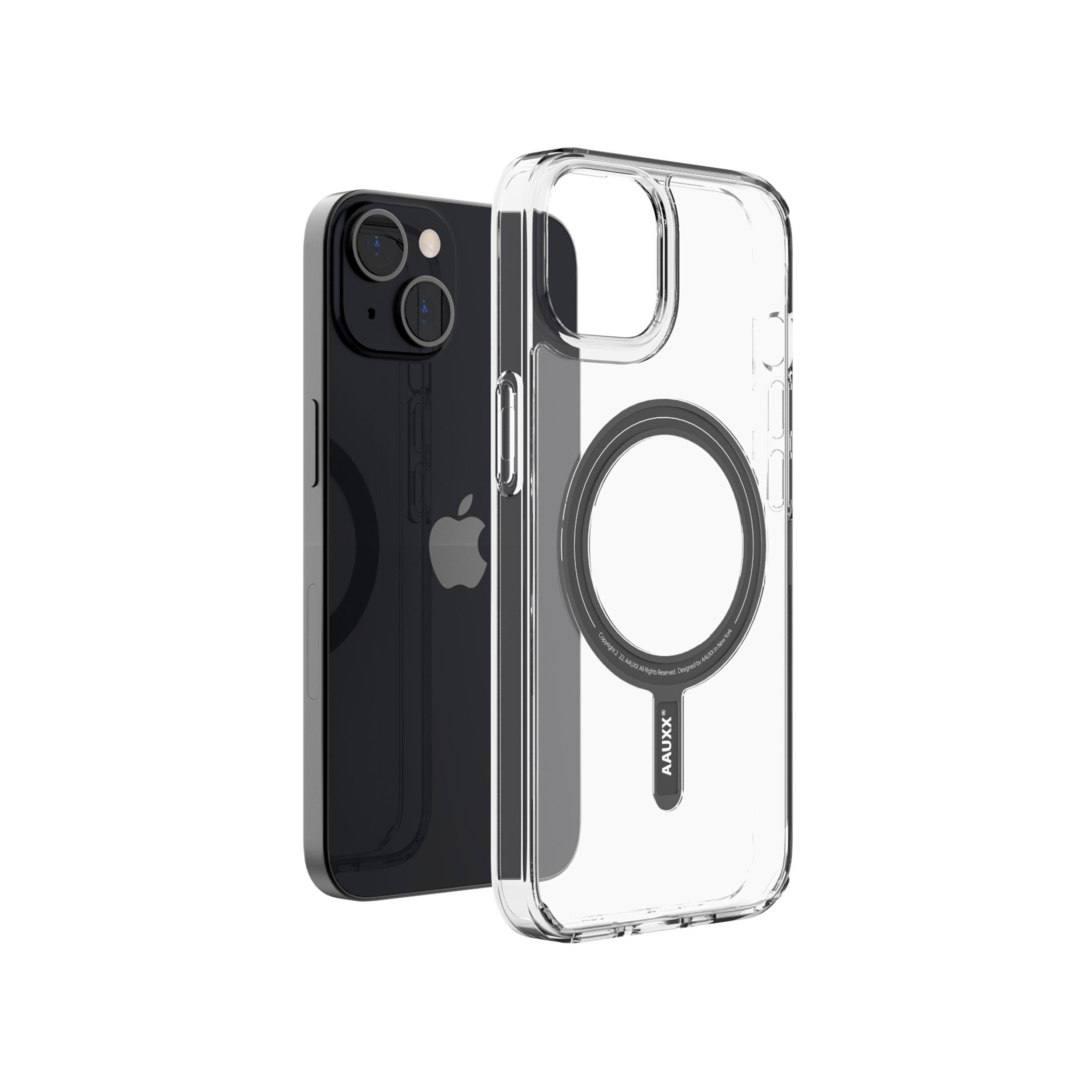 iRing Magnetic Phone Case - iPhone 14 - Transparent | Caliber