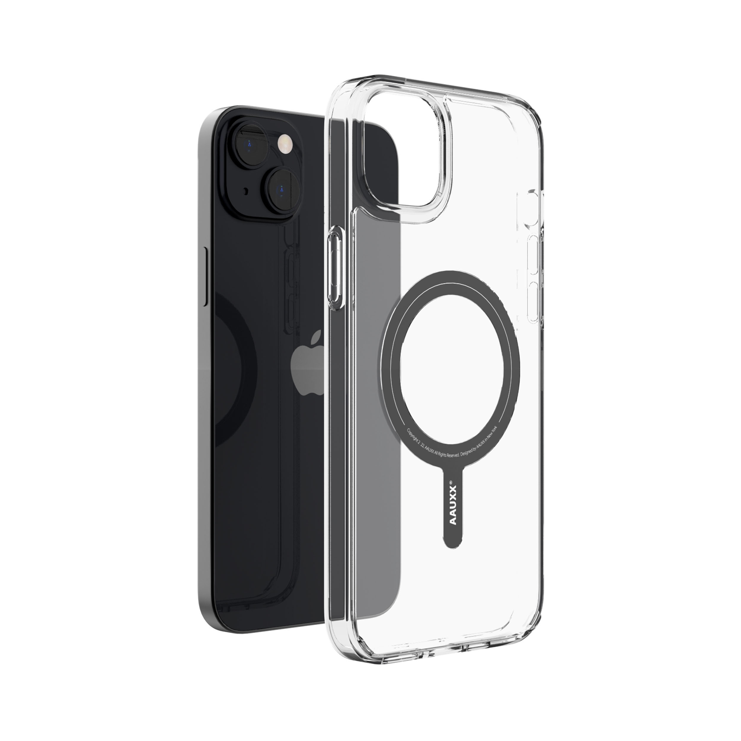 iRing Magnetic Phone Case - iPhone 14 Max - Transparent | Caliber