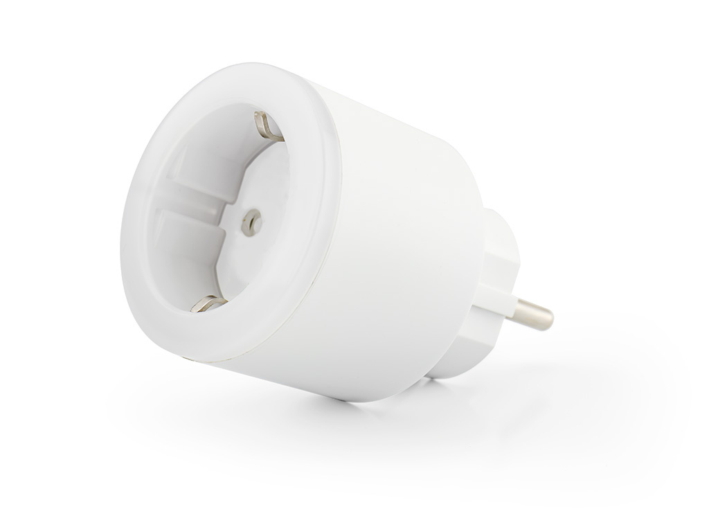 Smart Plug With Energy Monitor - RGB LEDs (HWP101LE) | Caliber