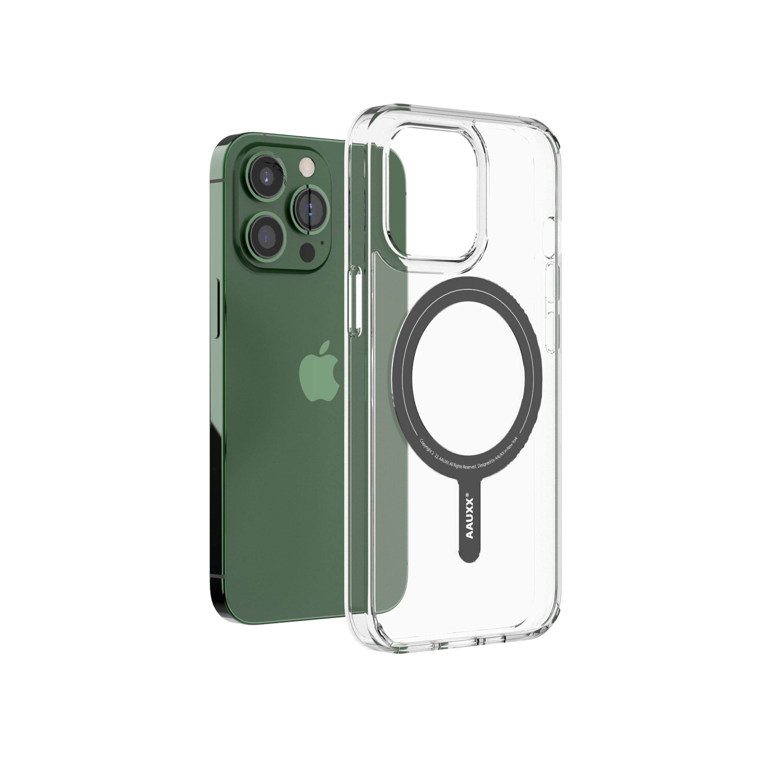 iRing Magnetic Phone Case - iPhone 13 Pro - Transparent | Caliber