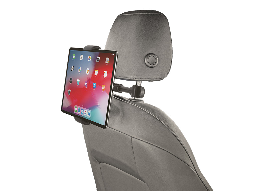 Tablet and telephone holder for 7 to 12.9 inch - Auto headrest ...